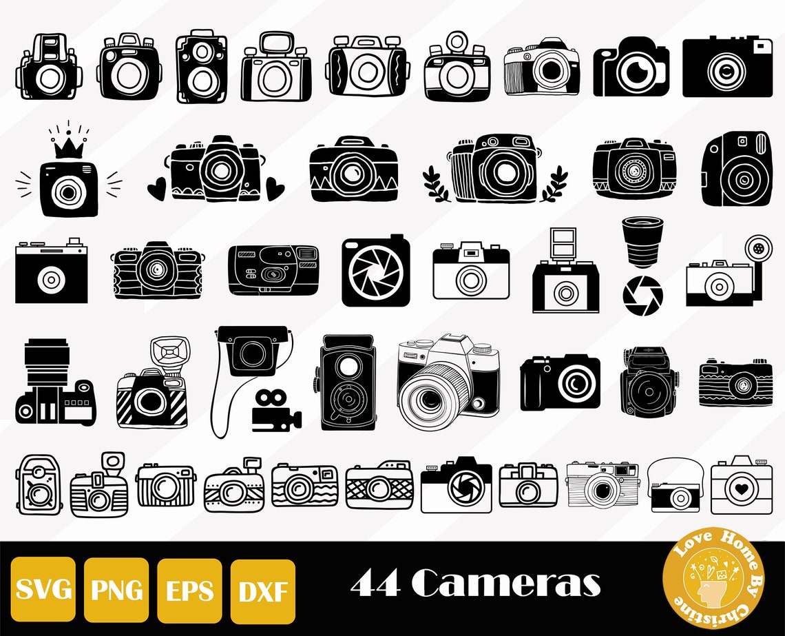 44 Camera Svg, Photography Svg, Movie Camera Svg, Photography Clipart ...