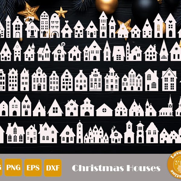 Winter Town Eps - Etsy UK