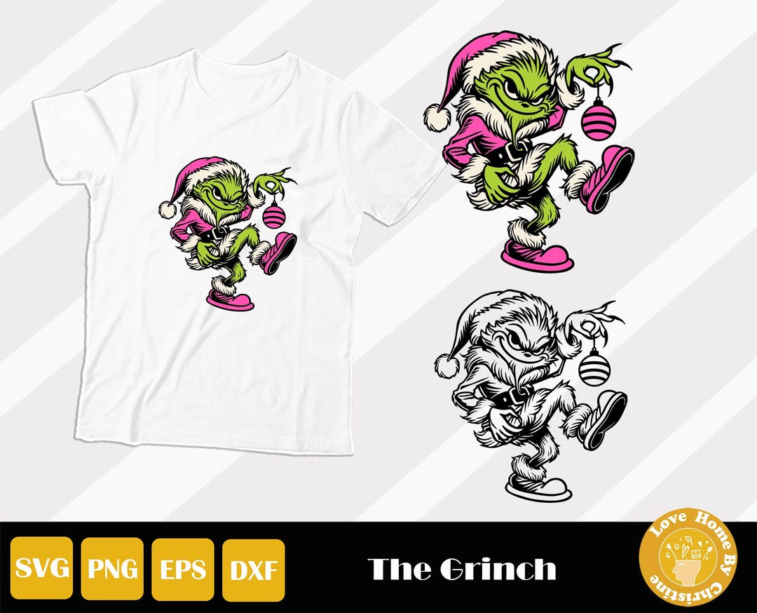 Grinch Png Svg, Grinch Christmas Svg, the Grinch Svg, the Grinch ...