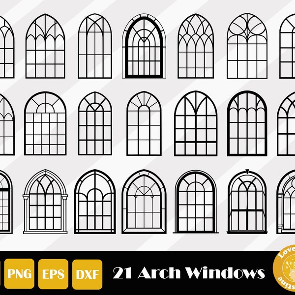 Arched Window Frame - Etsy