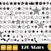 126 Stars Svg, Stars Clip Arts, Shooting Star SVG PNG EPS for Cricut ...