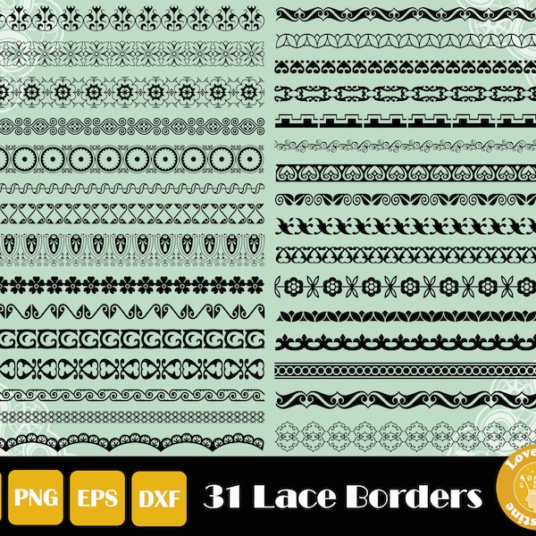 Border Svg - Etsy