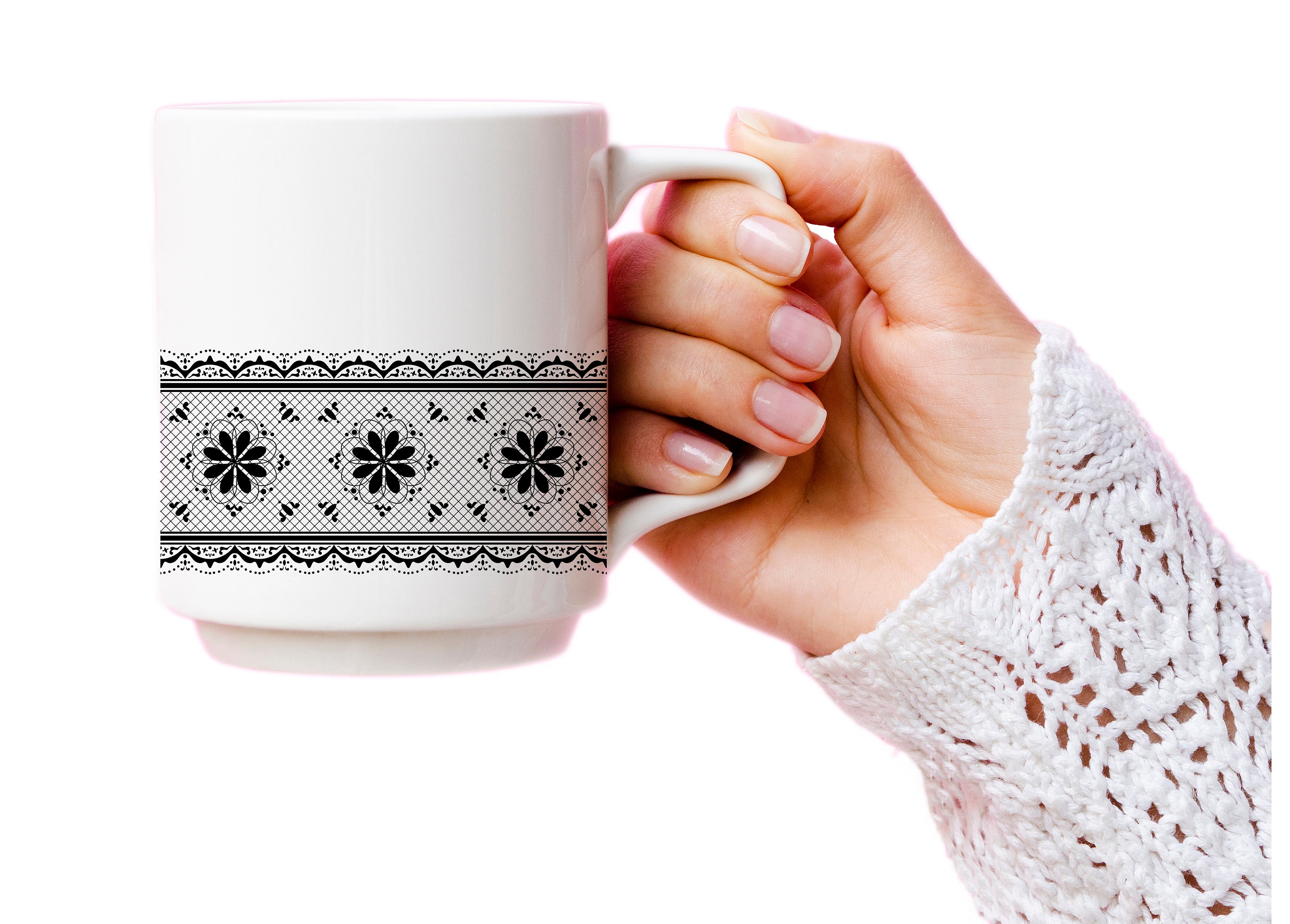 6 Lace Border Svg, Floral Lace Svg, Lace Clipart, Seamless Laces, Lace ...