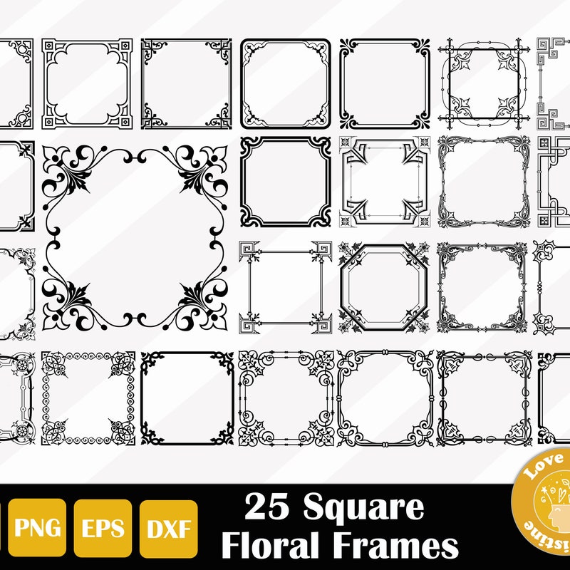 Farmhouse Frames Svg - Etsy