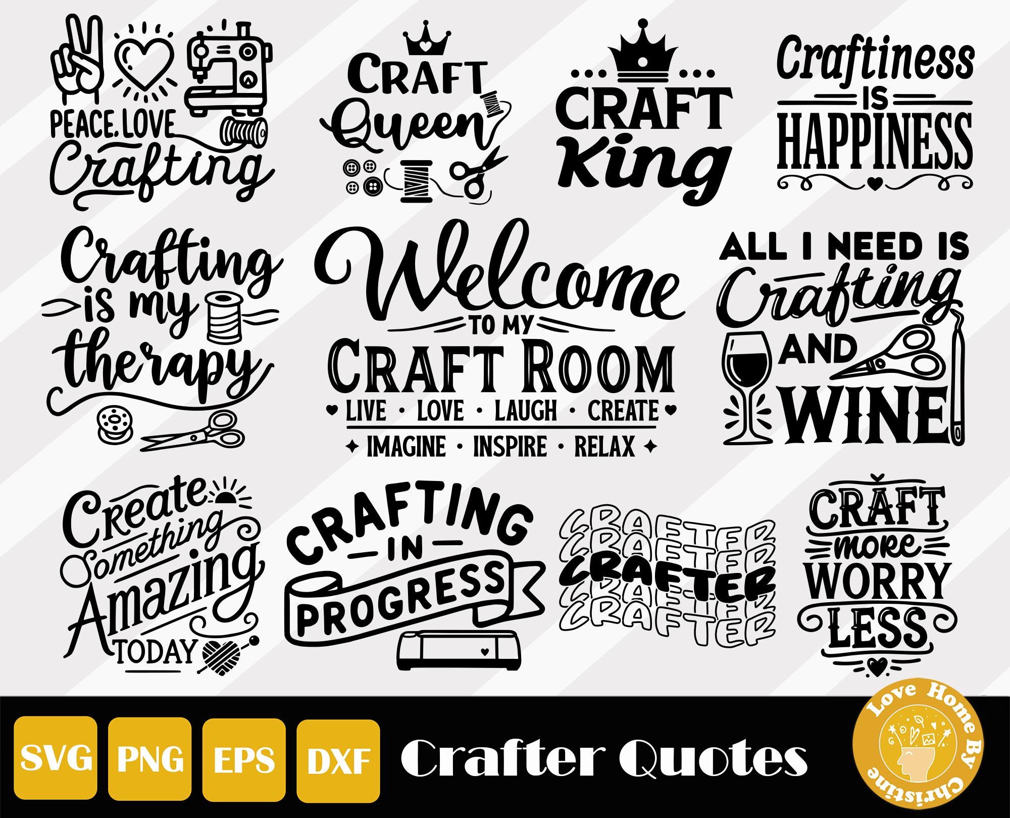 Funny Craft Quote, Crafting Sign Svg, Crafting Quote Svg, Crafting Svg ...