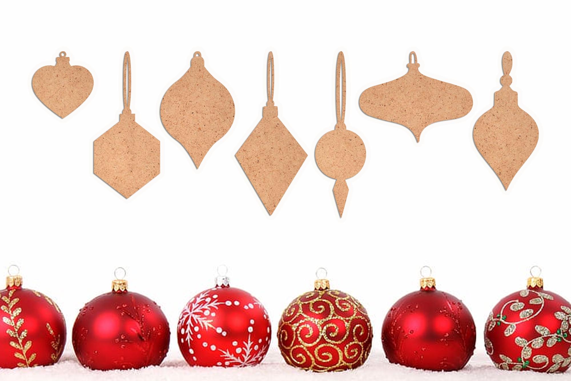 Ornament Outline, Ornament Shape DXF, Christmas Laser File, Ornaments ...
