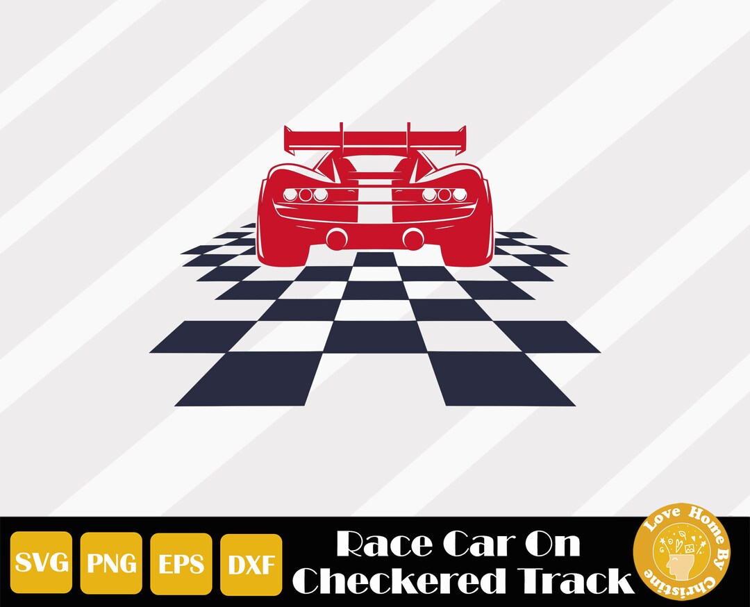 Race Track Svg, Checkeredboard Svg, Racing Svg, Race Car Svg, Checkered ...