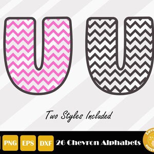 Chevron Svg, Chevron Letters Svg, Chevron Alphabet, Chevron Monogram ...