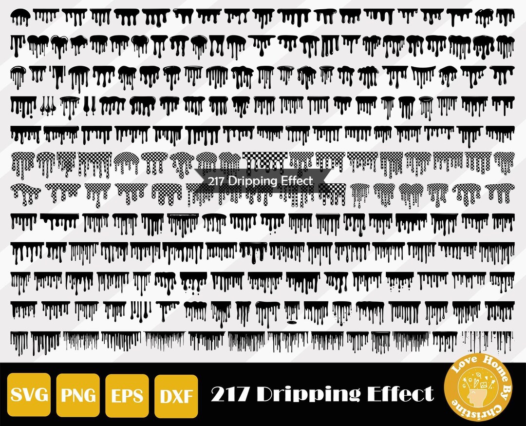 Liquid Clipart Svg, Slime Dxf Eps Jpg, Melting Svg Cricut, Dripping Font Svg, Dripping Heart Svg ...