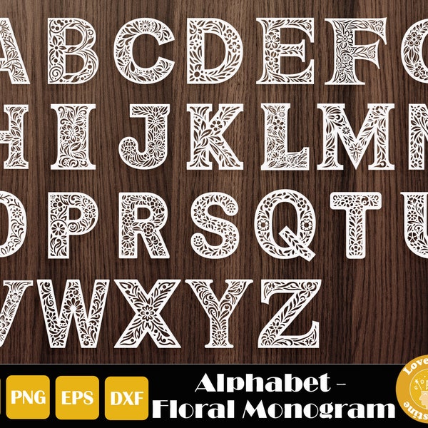 Fancy Letters - Etsy