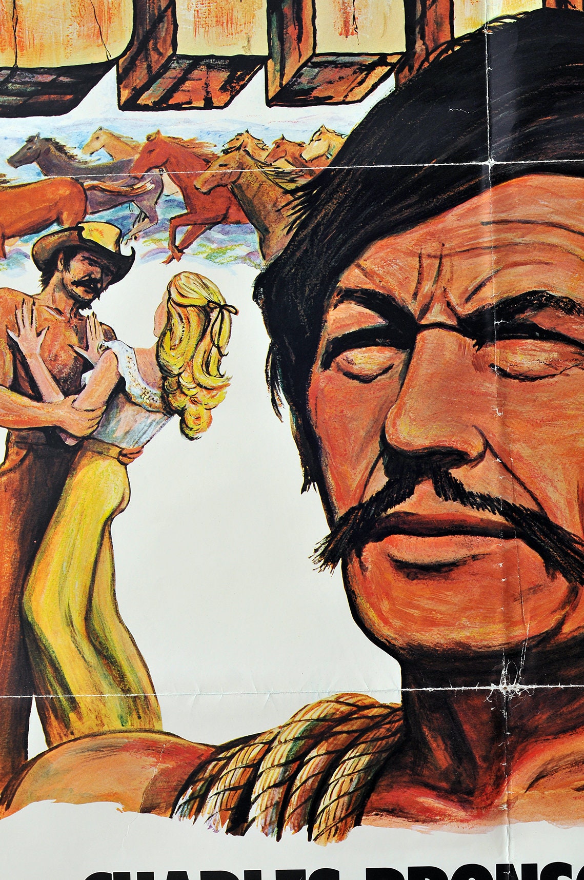 Rare Original 1973 Spaghetti Western Movie Poster Chino Aka - Etsy