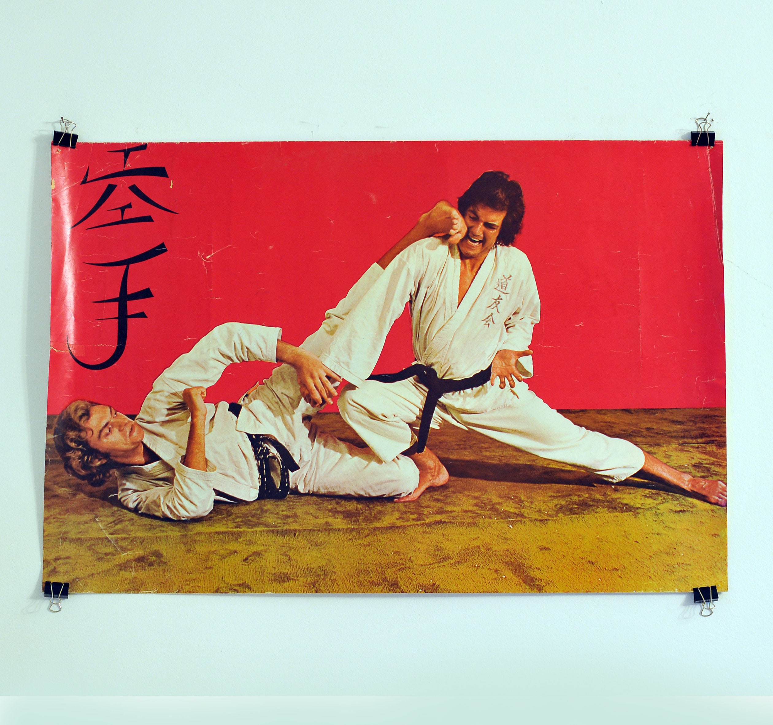 Gran póster de karate de culto de la década de 1970 póster de - Etsy España
