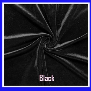 Apparel Velvet Fabric-solid Colors Collection-sold by the Yard - Etsy