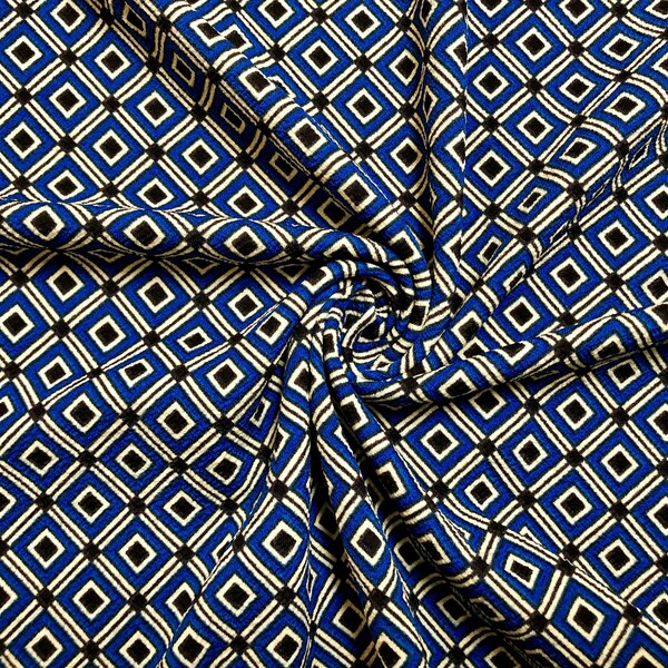 Blue White Fabric - Etsy