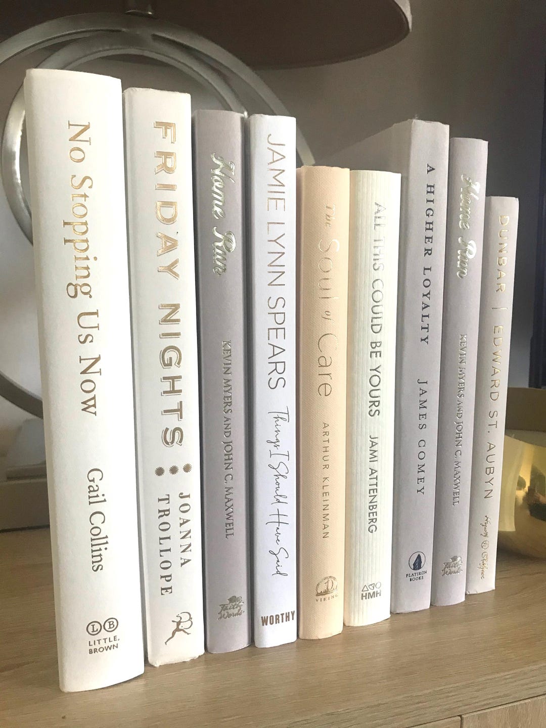 Neutral Book Stack: Gold Embossed Decorative Books for Home Staging - Etsy