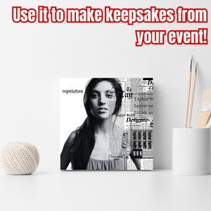 Custom Reputation Canva Template Graphic Digital Download Poster ...