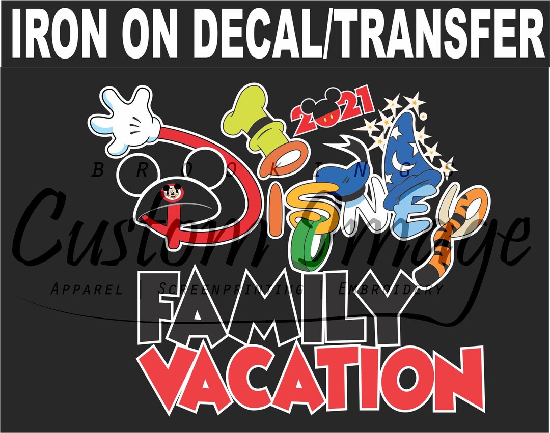Disney Iron On. Disney Decal. Disney Shirts. 2021 Family. Disneyworld ...