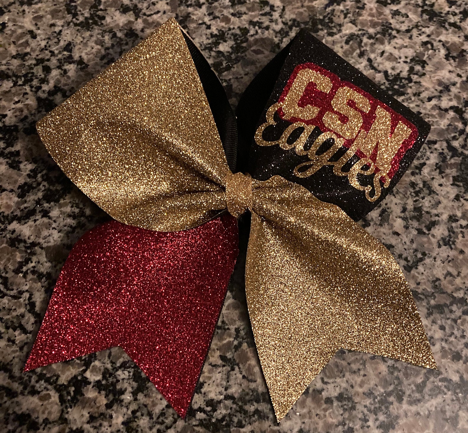 Cheer Bow Made Custom Competition Bow Varsity Bow Gameday - Etsy