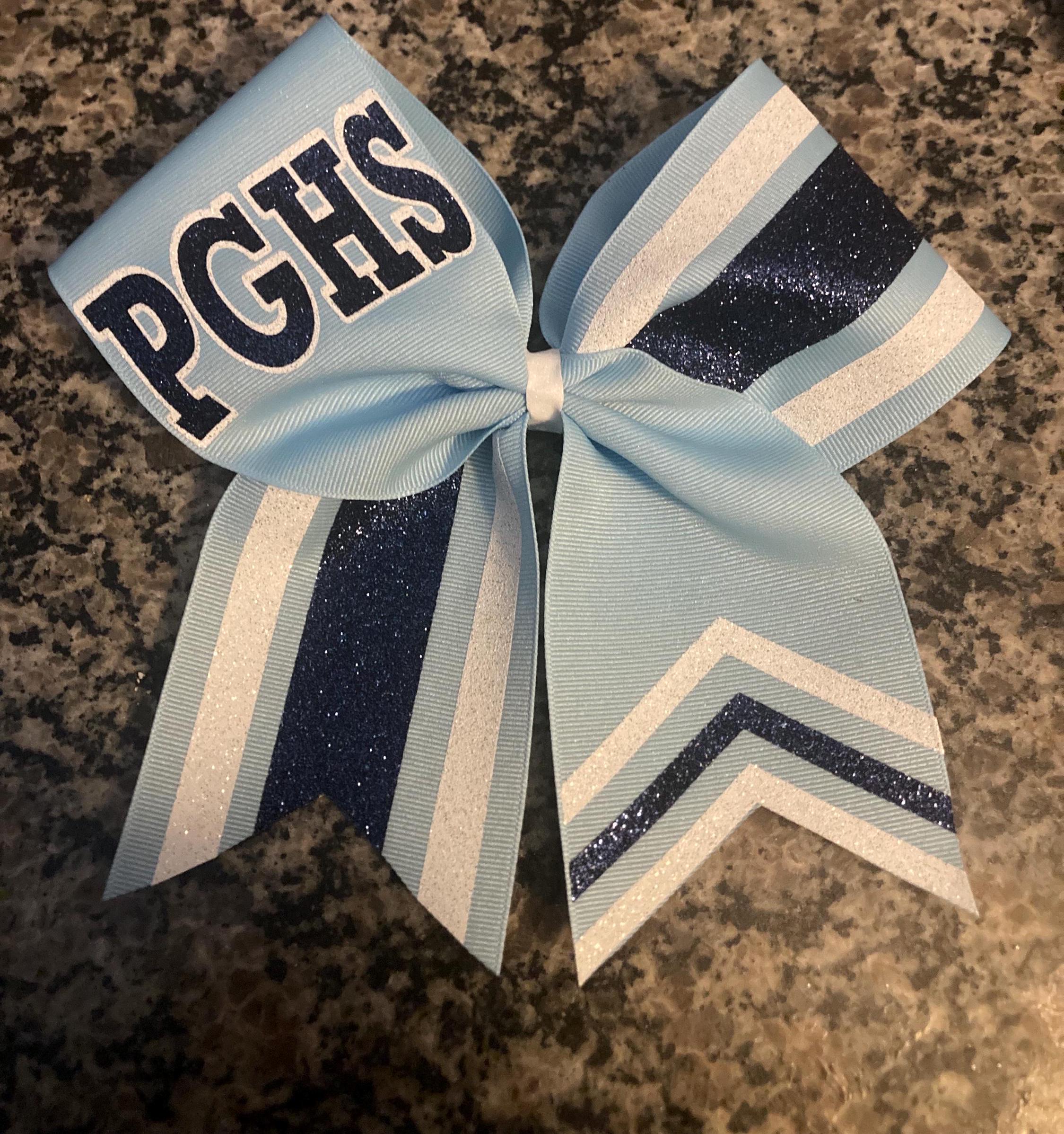 Custom Team Cheer Bows. Great Game Day Bow, Basketball/football Cheer ...