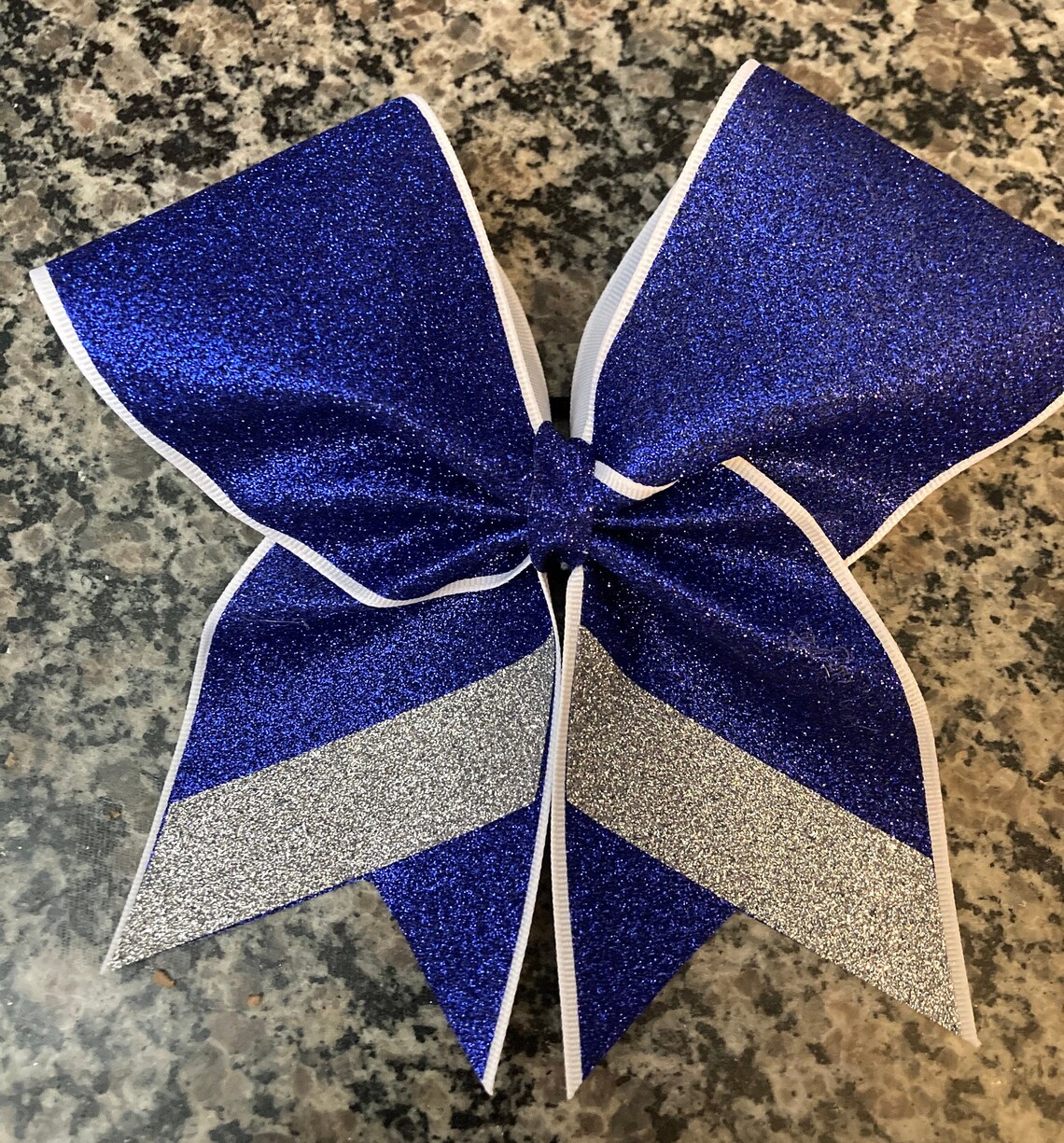 Custom Cheer Bow/ Royal Blue Cheer Bow/ Team Cheer Bows/ Comp - Etsy