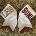 Maroon Burgundy Cheer Bow Custom Team Cheer Bow. Great Sideline Cheer ...