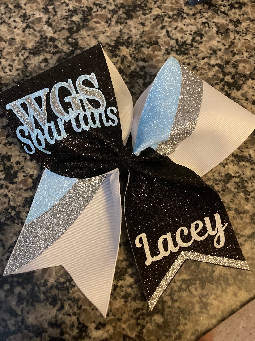 Custom Cheer Bow in Your Team Colors, Great Gameday Cheer Bow ...