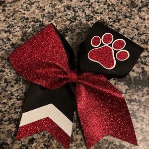 Holo Gold Cheer Bow – Vegas Gold Cheer Bow | One Side Full Glitter ...