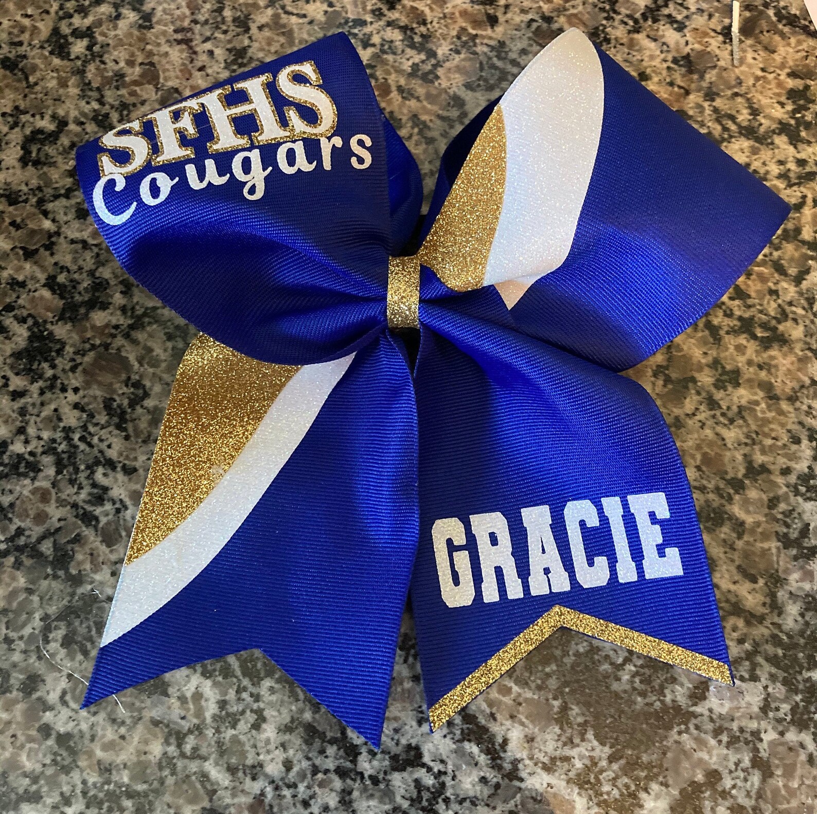 Cheer Bow for Rec Cheer / REC Cheer Bow / Team Bows / School - Etsy
