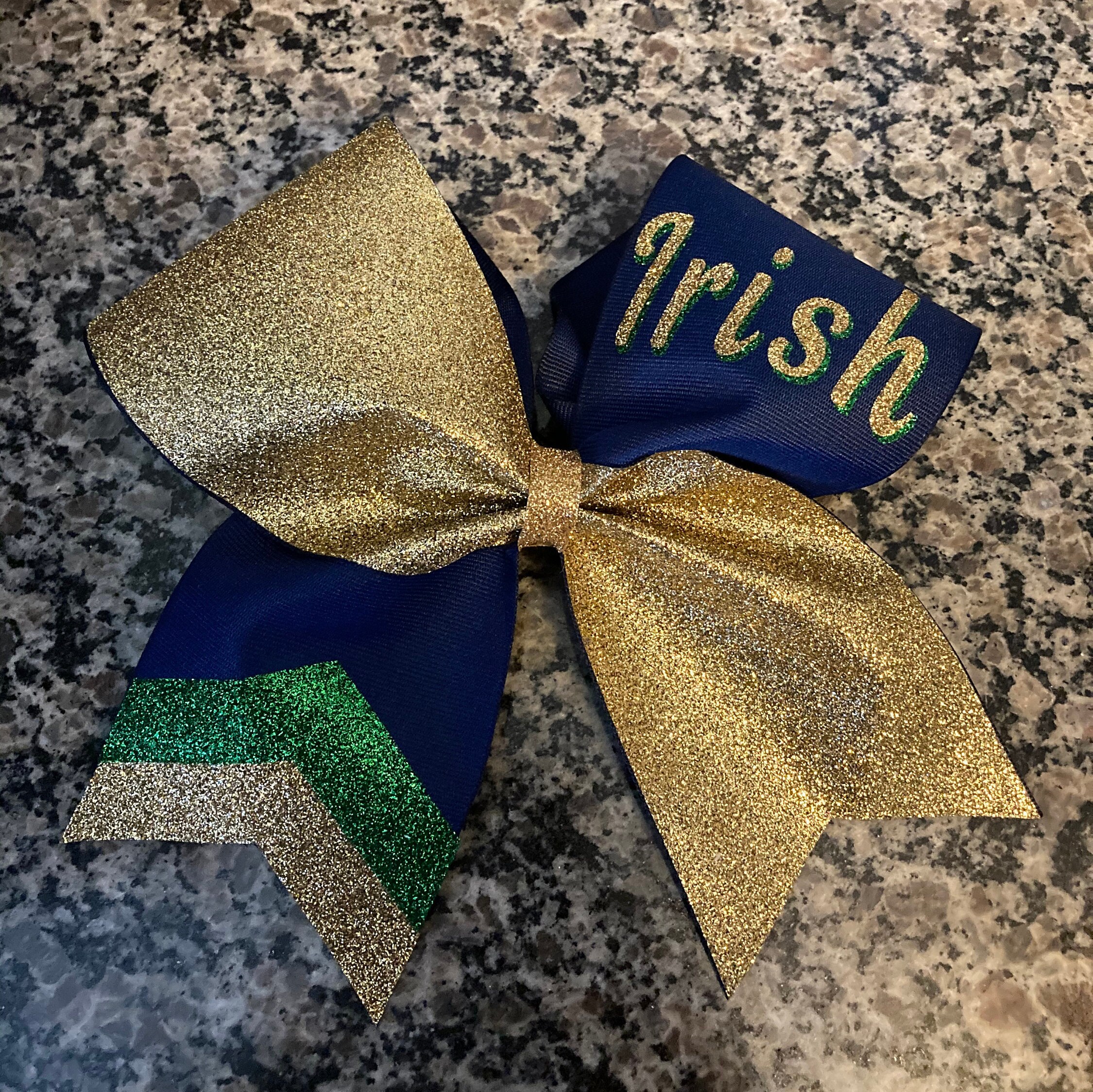 Navy Cheer Bow Pink Cheer Bow Custom Cheer Bow/ Dance Bow/ | Etsy