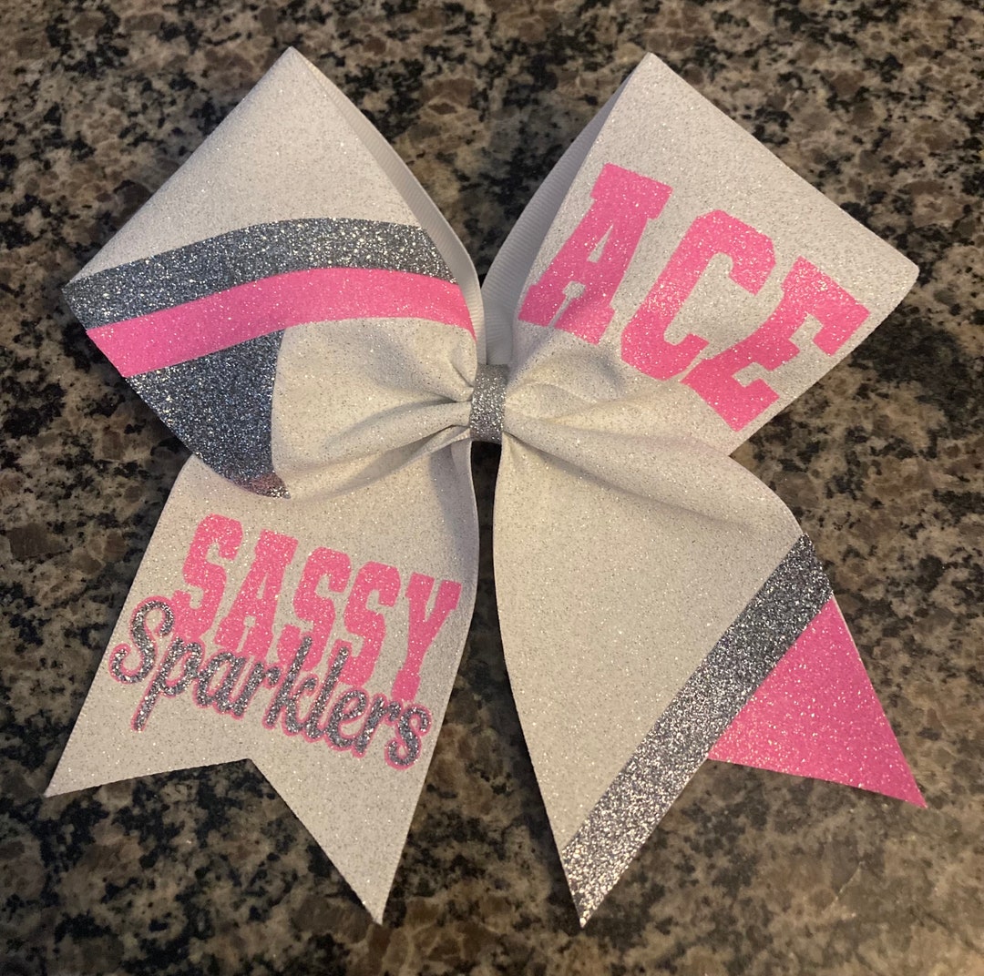 Glitter Cheer Bows, Great Competition Cheer Bow, Dance Bow, Varsity ...