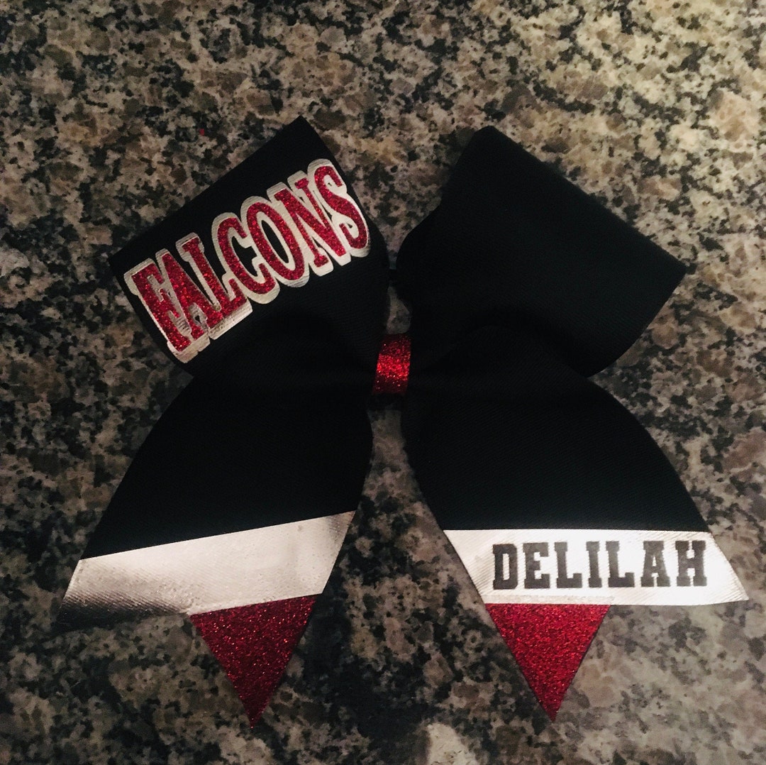 Custom Team Cheer Bow With Name. Great for Sideline Cheer, Game Day Bow ...