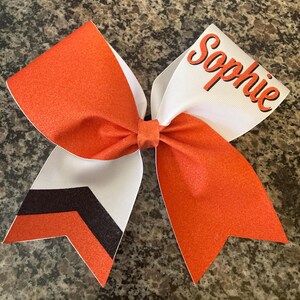Holo Gold Cheer Bow – Vegas Gold Cheer Bow | One Side Full Glitter ...