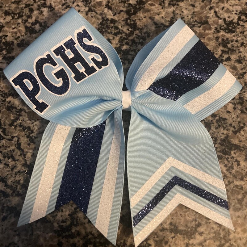 Senior Cheer Bows Maroon - Etsy