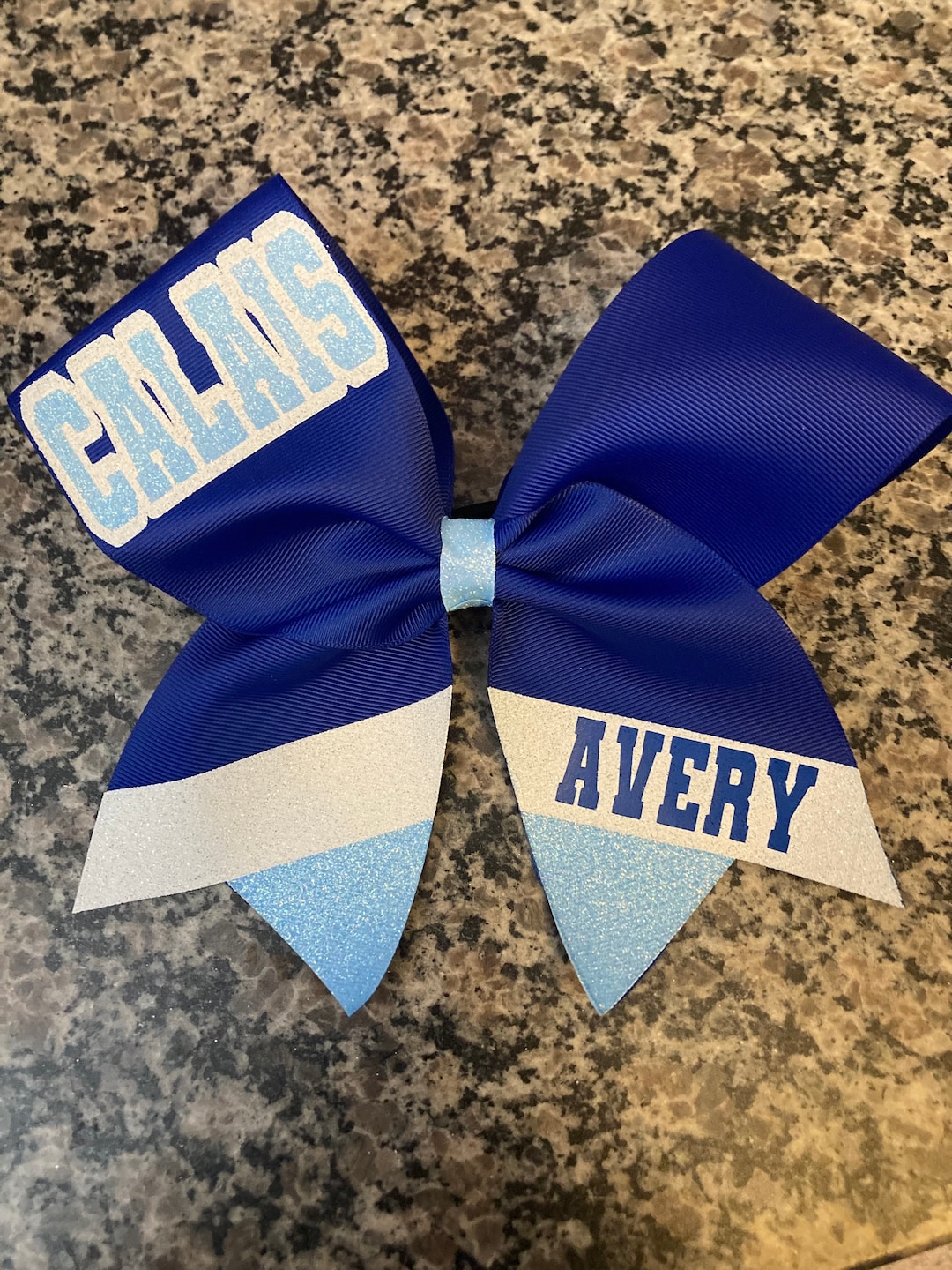 Cheer Bow With Angled Tails in Your Team Colors. Great Recreation Cheer ...