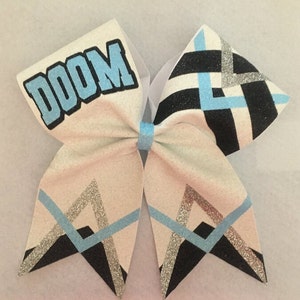 Custom Cheer Bow Bundle for Sideline and Comp Cheer/ 2 Cheer Bows ...