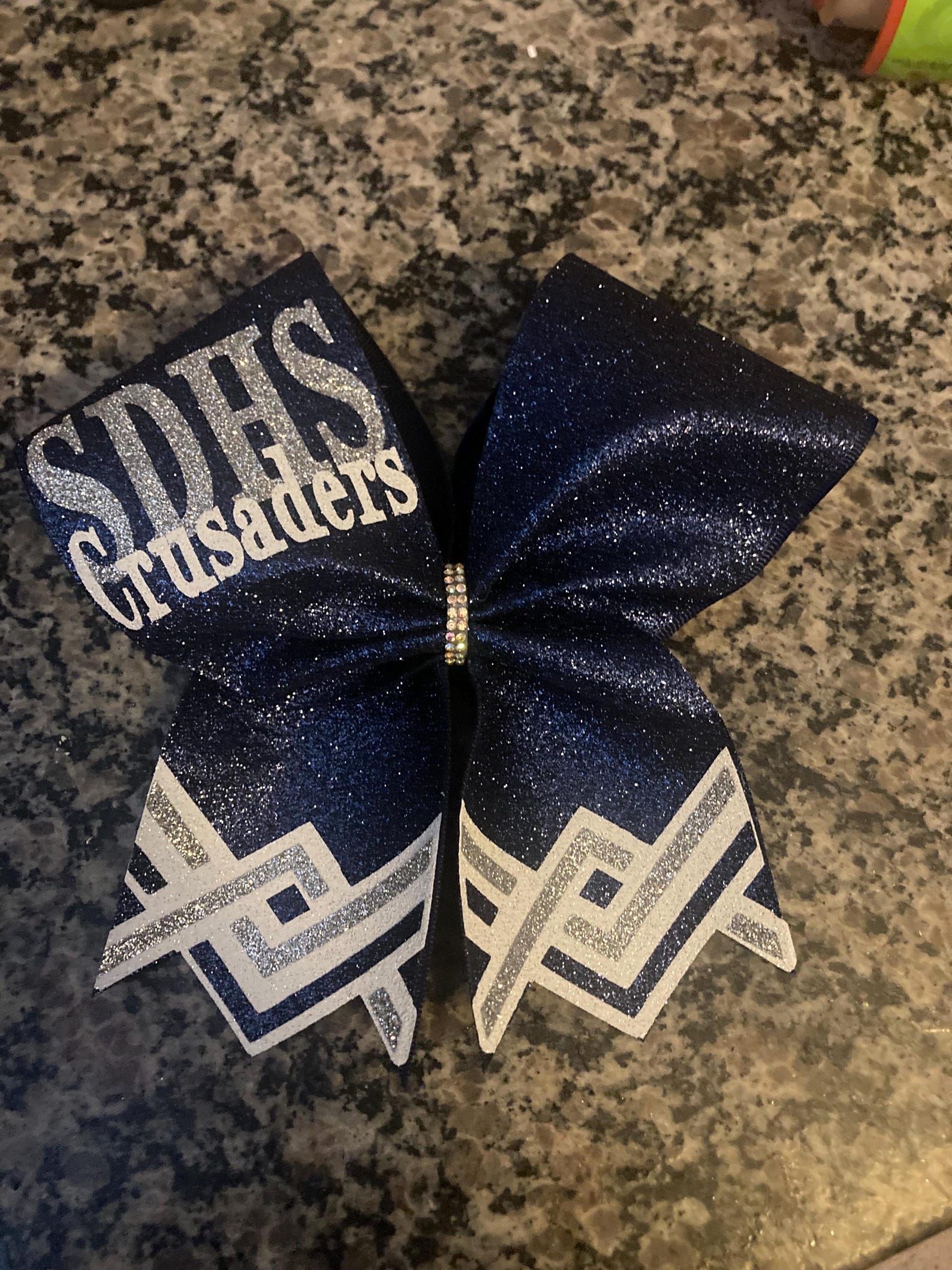 Cheer Bow in Custom Colors for School Cheer Bow/ Full Glitter Cheer Bow ...