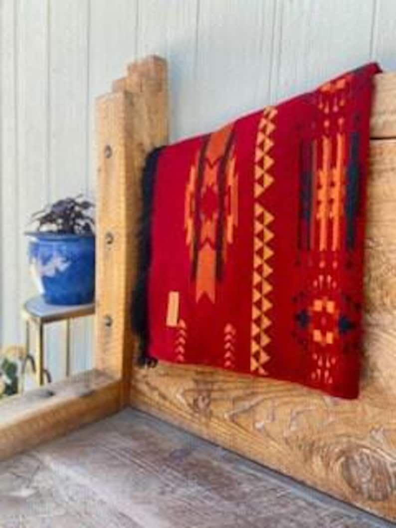 Southwestern Style Blanket Throw | Boho Native American Aztec Design ...