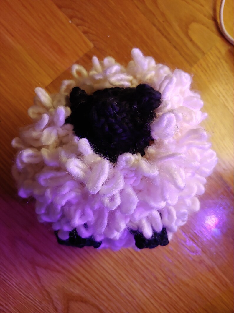 Round Fluffy Stuffed Sheep Plushie - Etsy