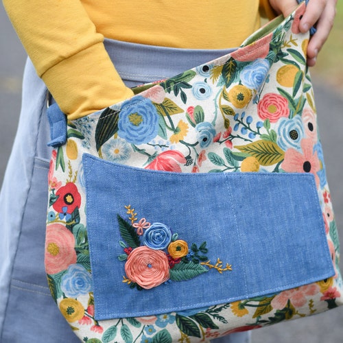 Simple Cross Body Bag Pattern Adjustable Strap Purse A21 - Etsy