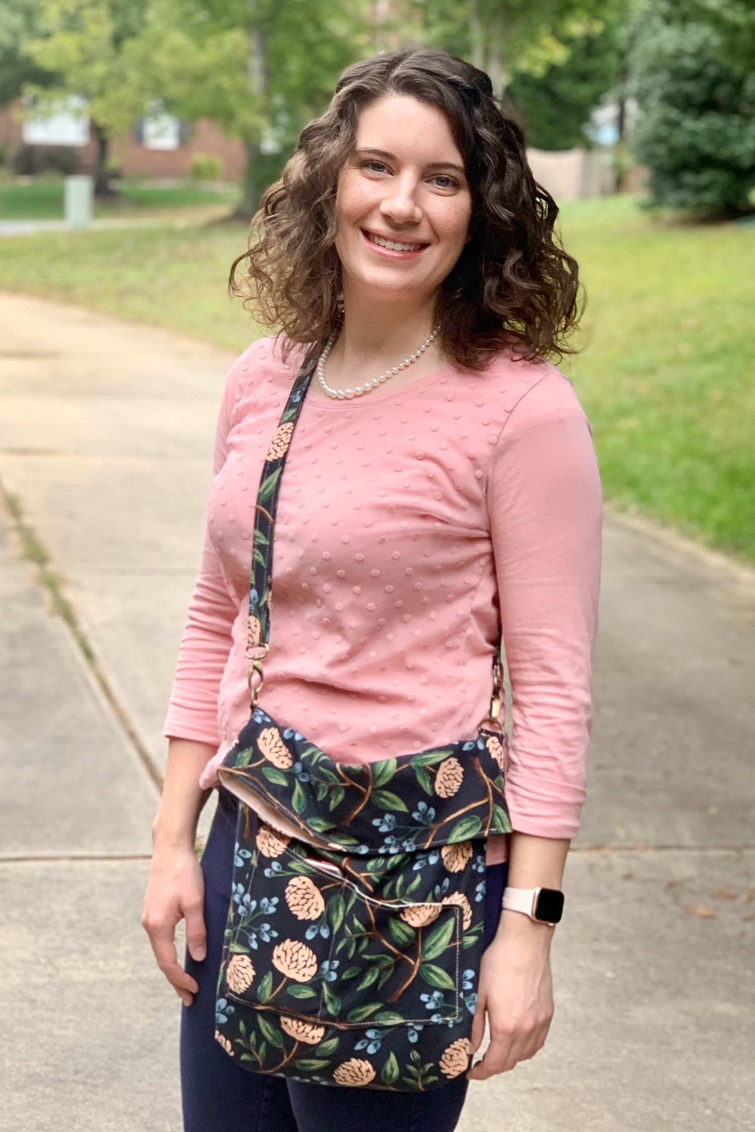 Simple Cross Body Bag Pattern Adjustable Strap Purse A21 - Etsy