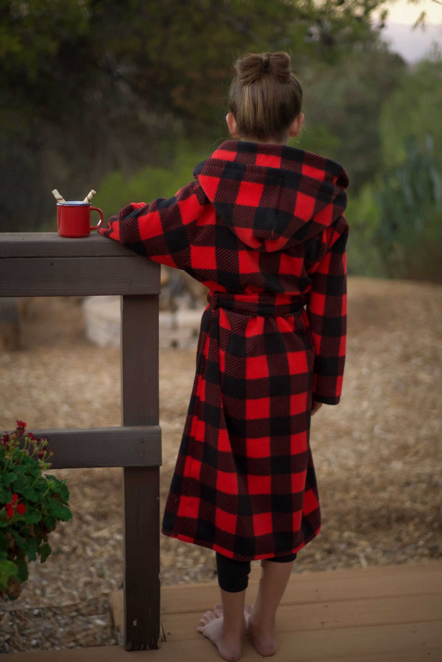 Kid's Hooded Bathrobe With Animal Ears PDF Pattern, Children's ...