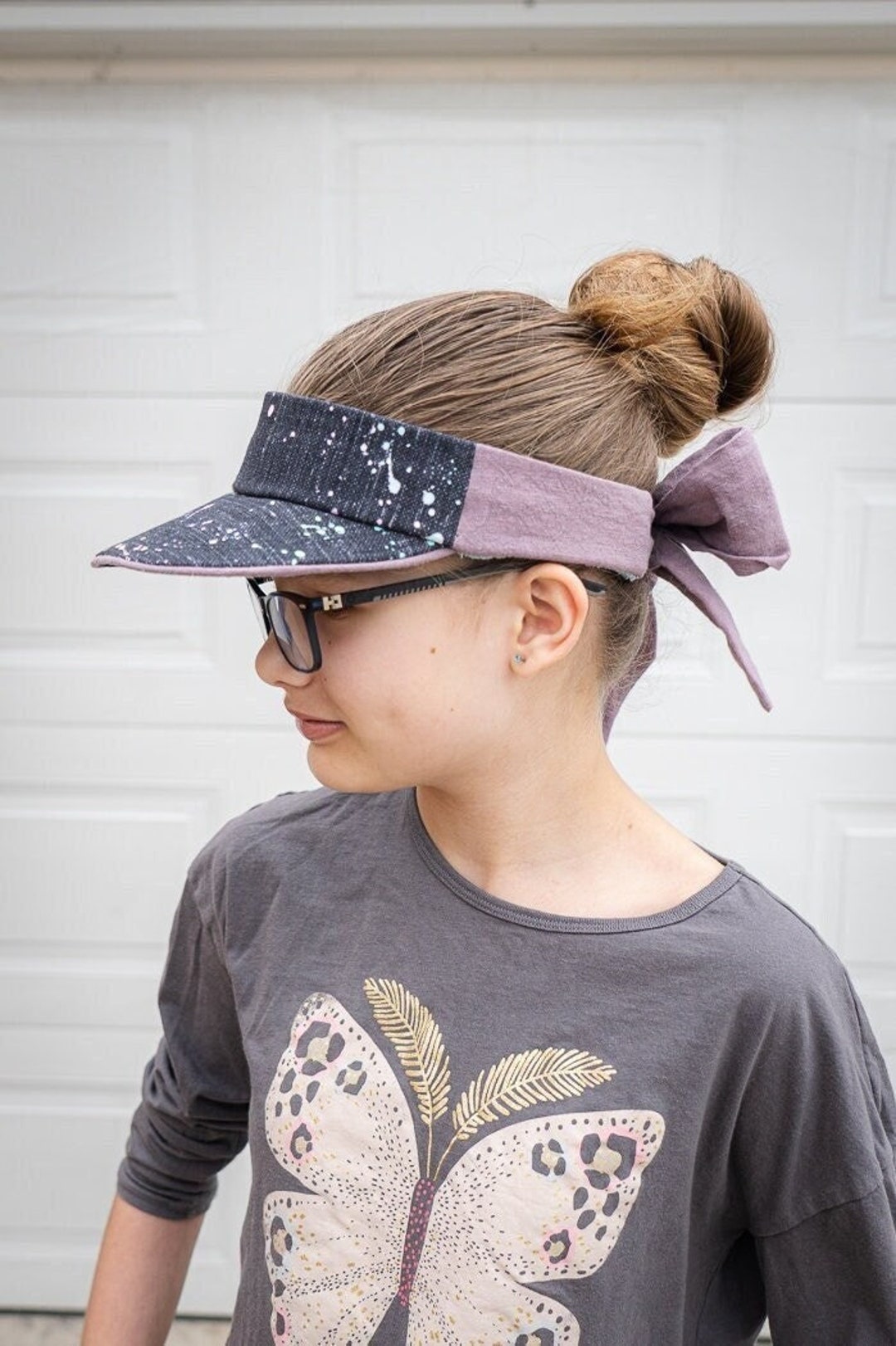 Sun Visor Sewing Pattern in Size XS-XL, 2 Front Band Heights, Elastic ...
