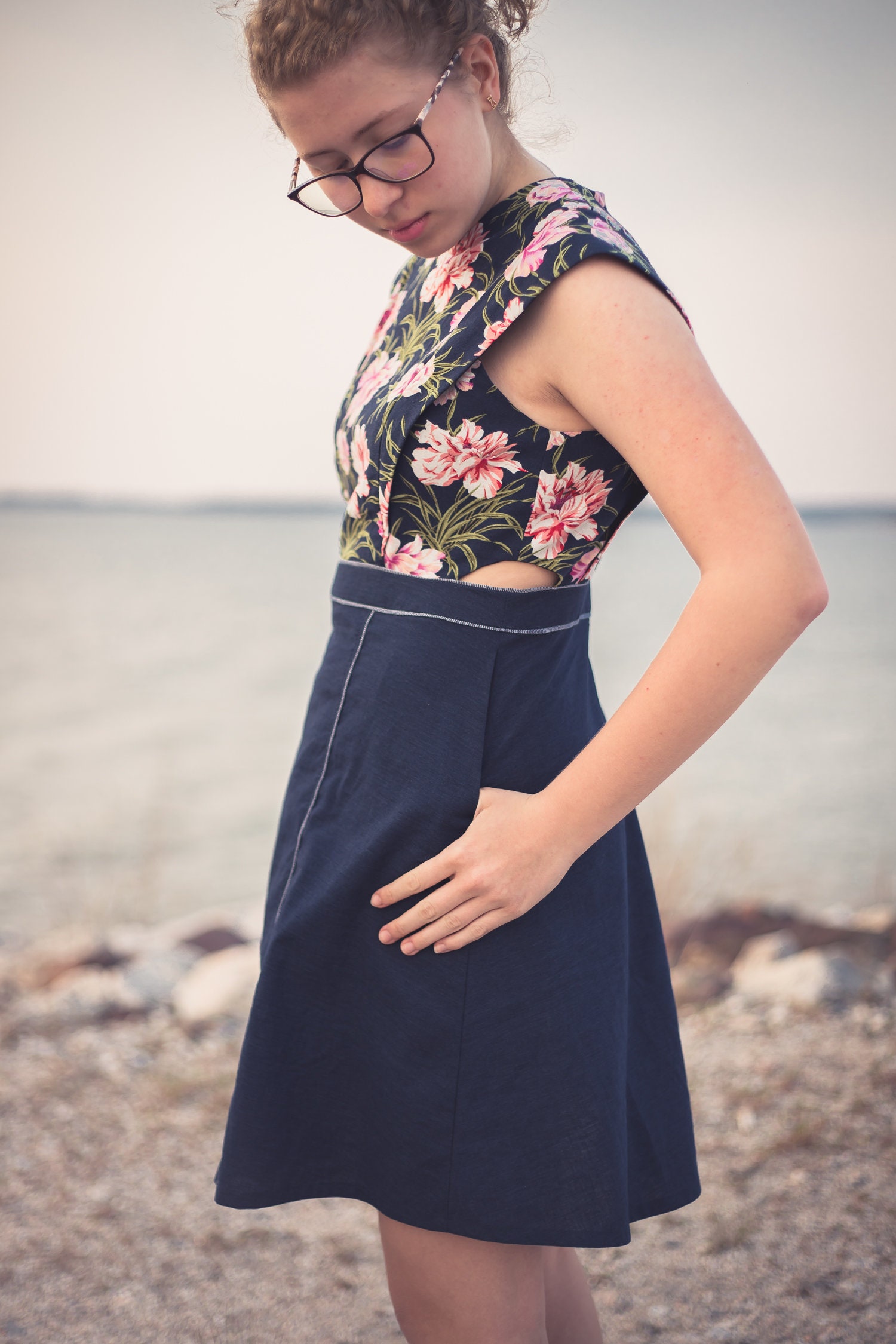 Woven Summer Dress PDF Sewing Pattern in Short or Midi Length - Etsy