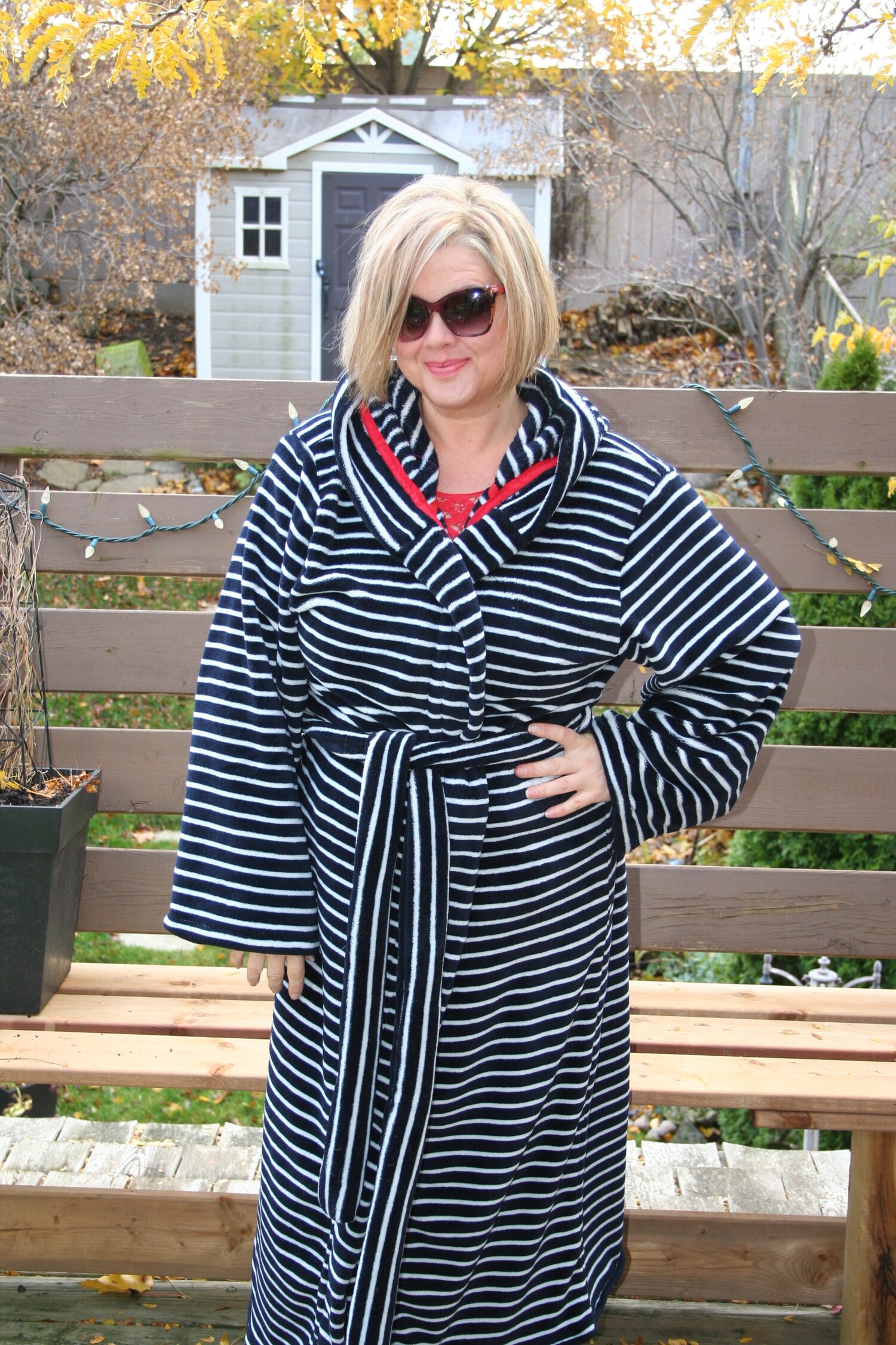 Hooded Bathrobe PDF Sewing Pattern Fleece/jersey/waffle Knit - Etsy