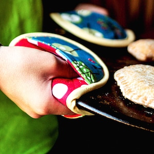 Pot Holder PDF Sewing Pattern/heat Insulated Oven Mitt Pattern/quick ...