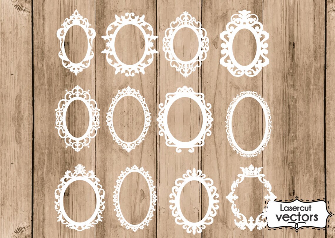 Frame SVG Bundle Mirror SVG Bundle Frame Cut File Frame - Etsy