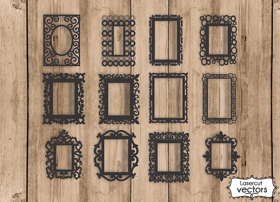 Frame SVG Bundle Mirror SVG Bundle Frame Cut File Frame | Etsy Australia