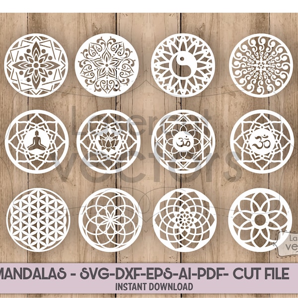 Mandala Cnc File - Etsy