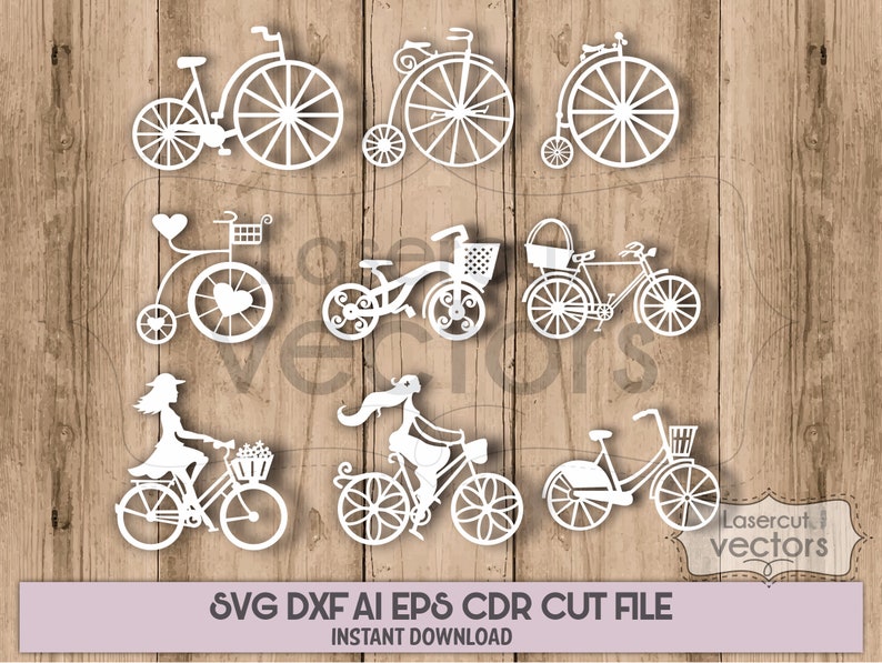Bicycle SVG Bundle Bicycle SVG Bicycle Clipart Bicycle Cut - Etsy