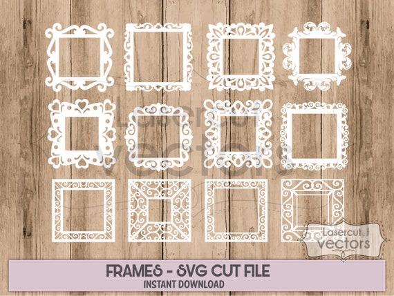 Frame SVG Bundle Mirror SVG Bundle Frame Cut File Frame | Etsy